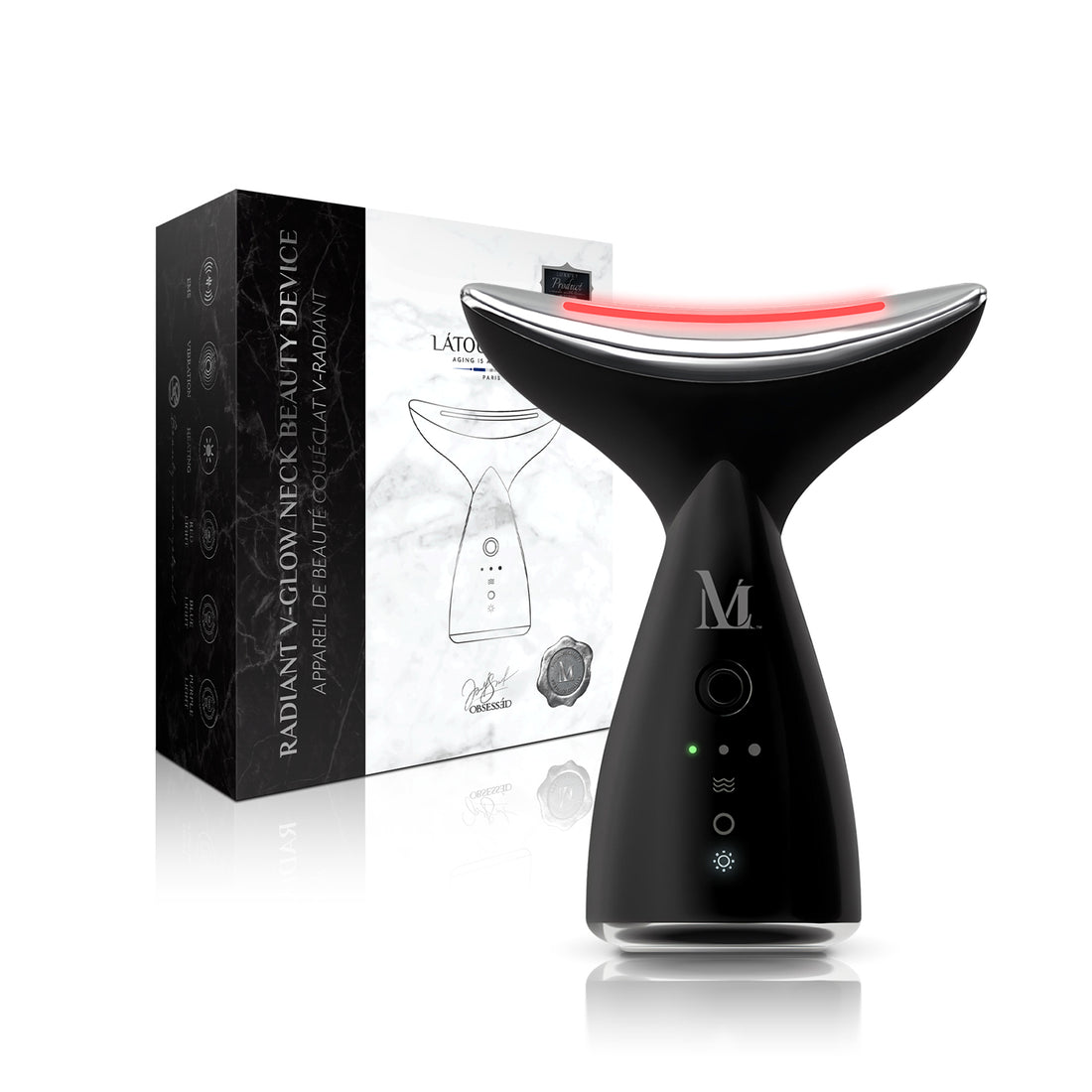 Radiant V-Glow Neck Beauty Device – Latoua Mille