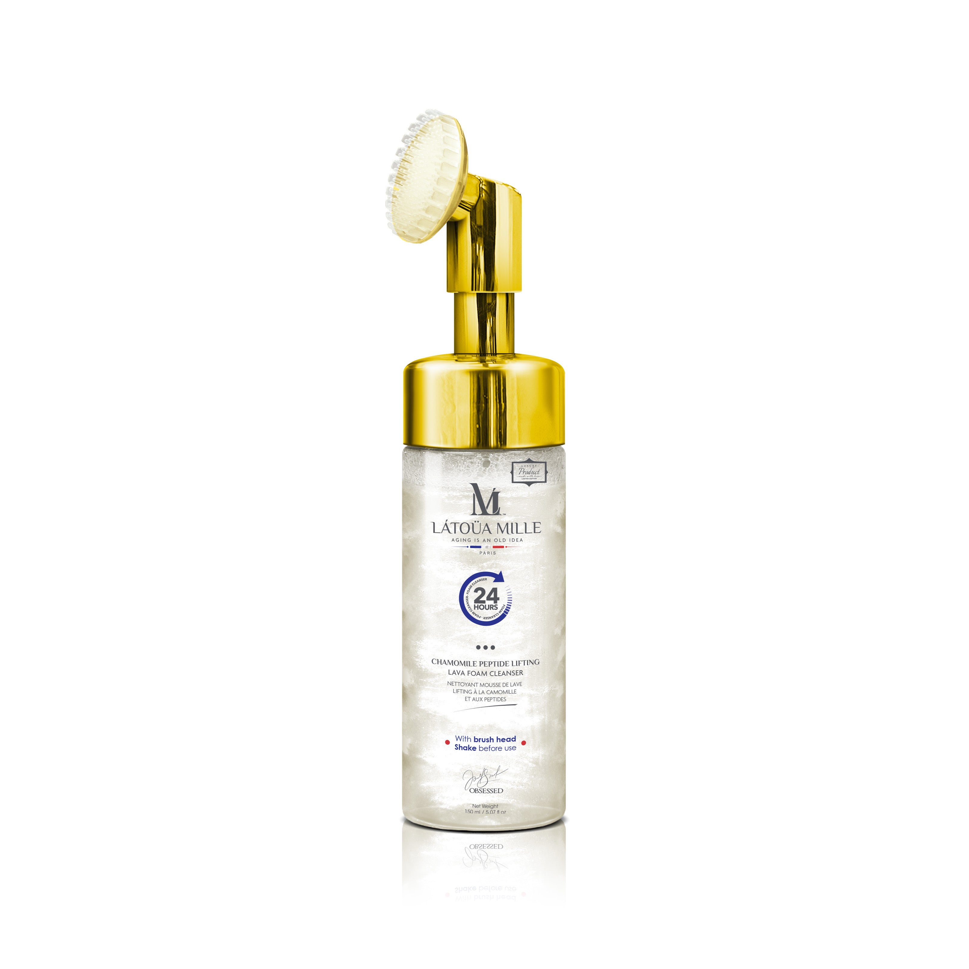 Chamomile Peptide Lifting Lava Foam Cleanser – Latoua Mille